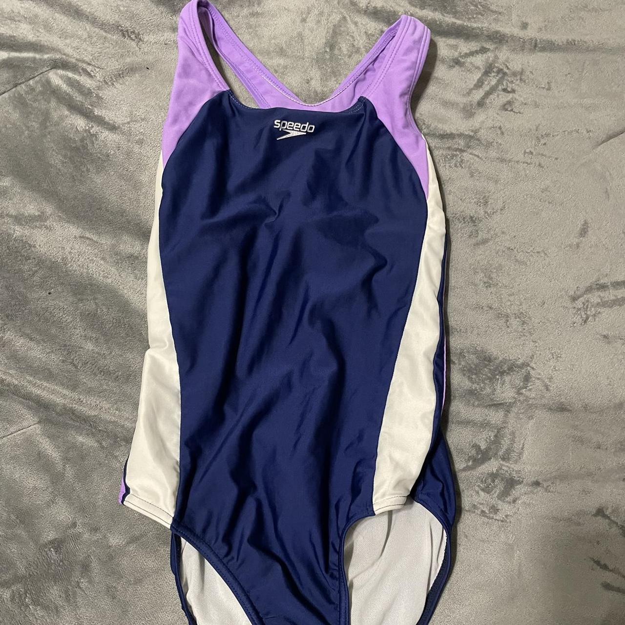 speedo one piece its kids 14 but fits like XS for adult - Depop