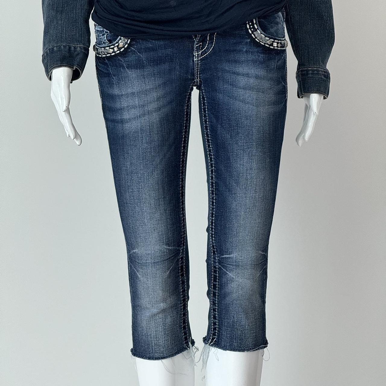 miss me capris reworked by me, originally... - Depop