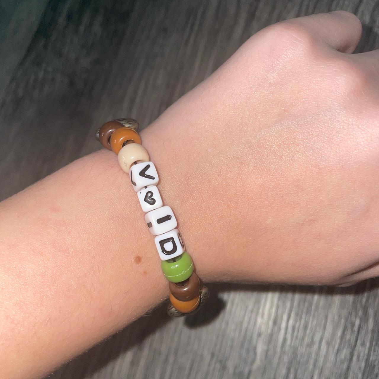 Melanie Martinez void bracelet with stretchy elastic... - Depop