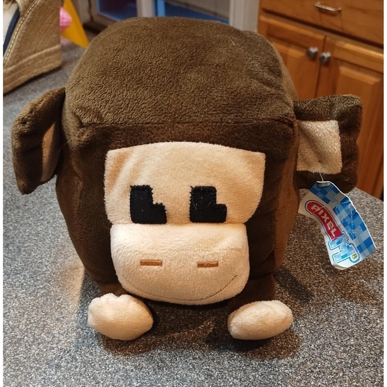 Plush Minecraft Pixel 8" NWT, Pixel from Minecraft,... - Depop