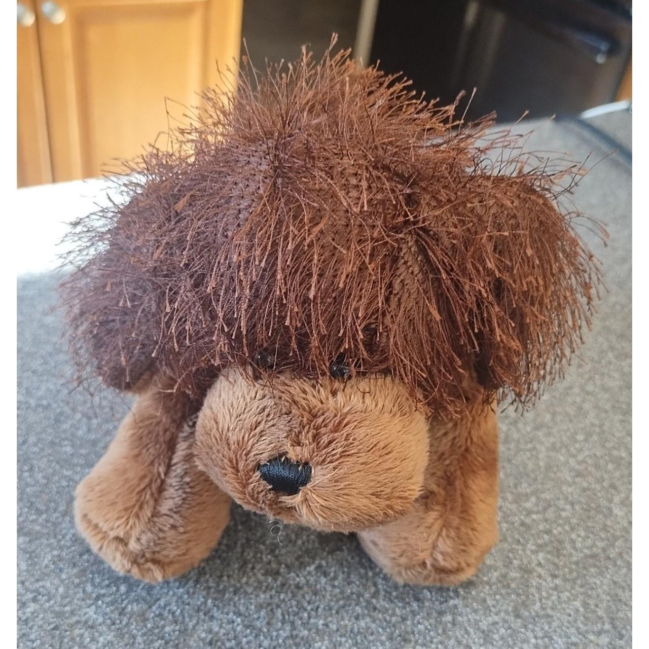 Ganz Brown Dog Plush 8" Very cute brown dog plush,... - Depop