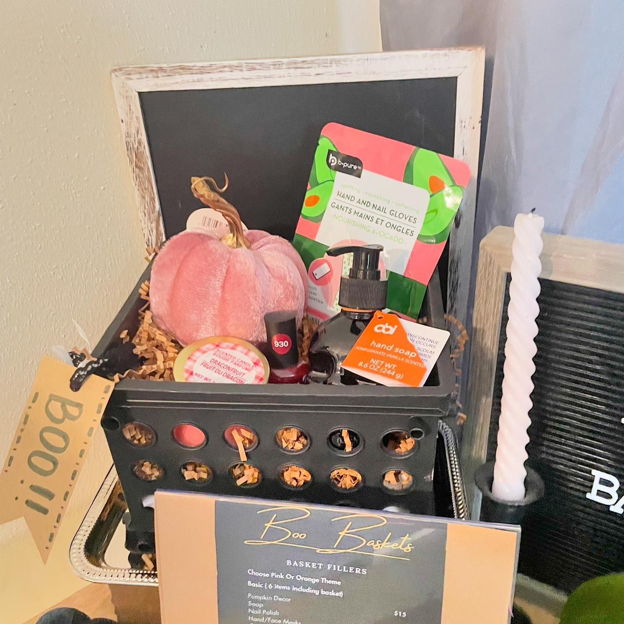 Basic Boo Basket 👻🧺🧸🤎 Choose 6+ items Choose... - Depop