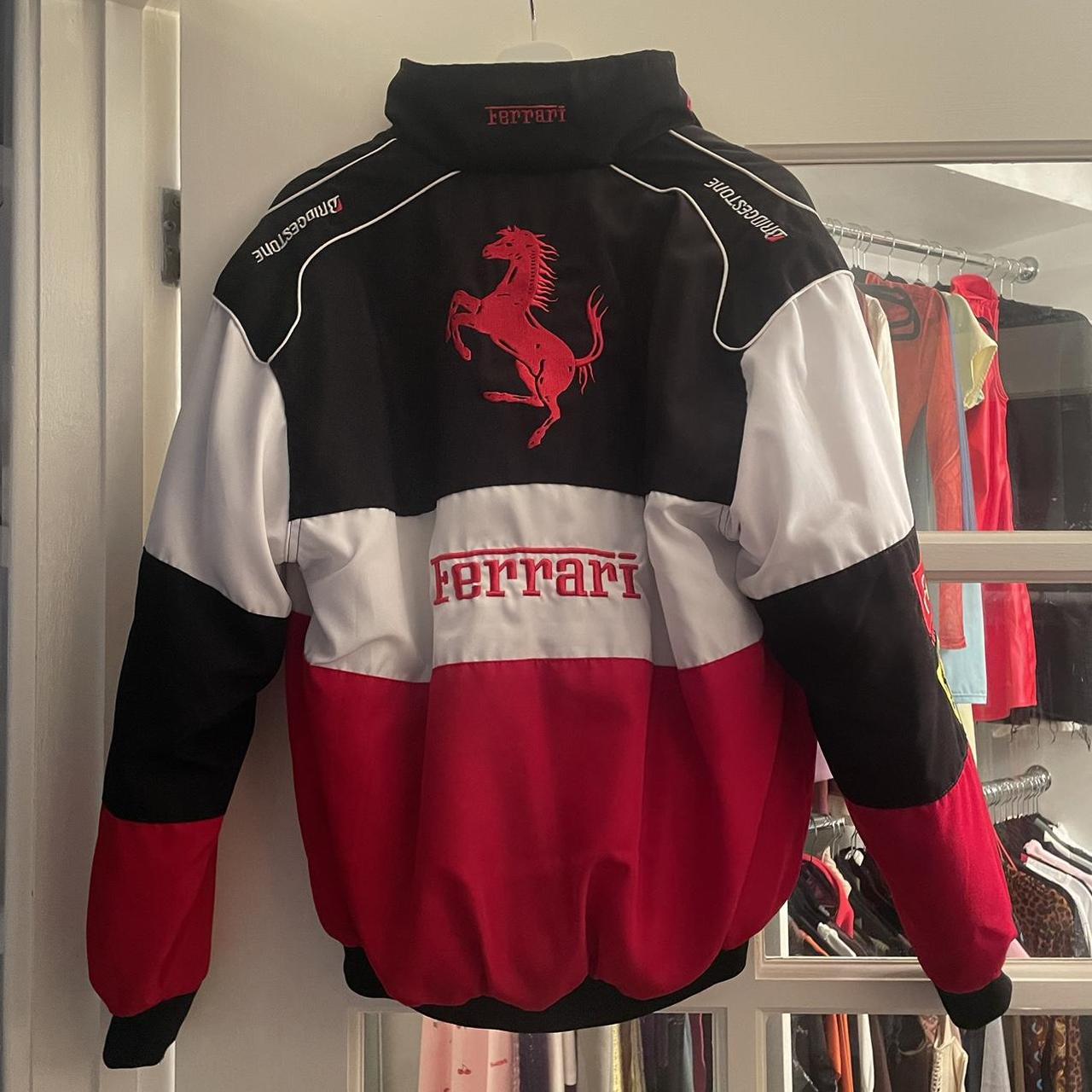 Ferrari Bomber jacket Vintage Size M Not my style... - Depop