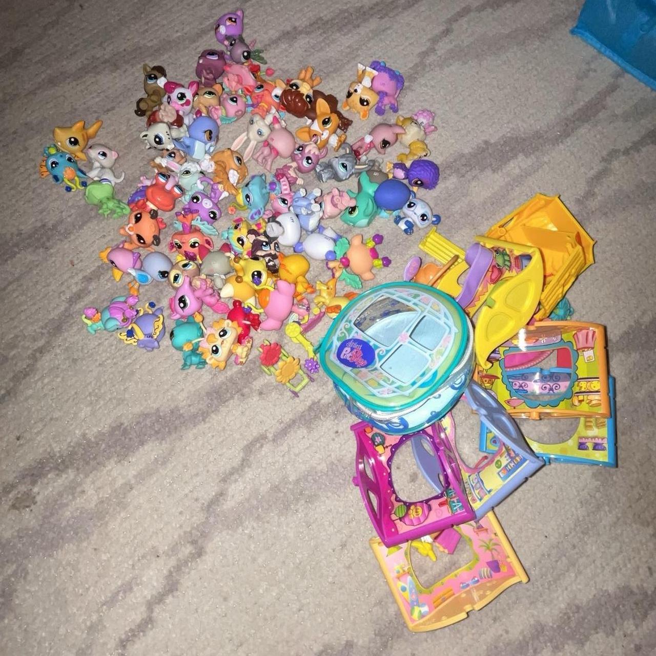 HUGE AUTHENTIC LPS LOT of 65 pets + LPS... | Depop