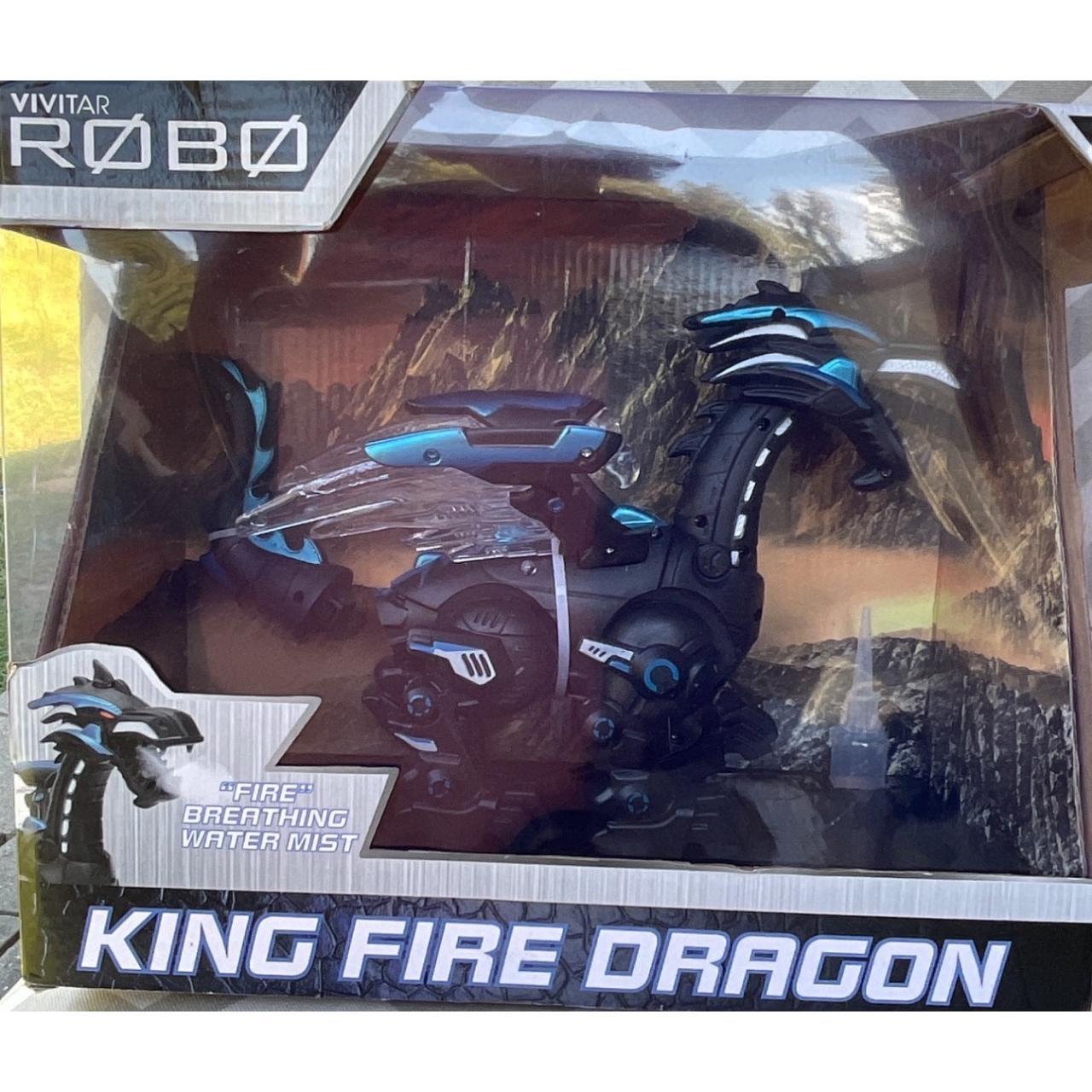 Vivitar Robo King Fire Dragon Interactive Toy ' The... - Depop