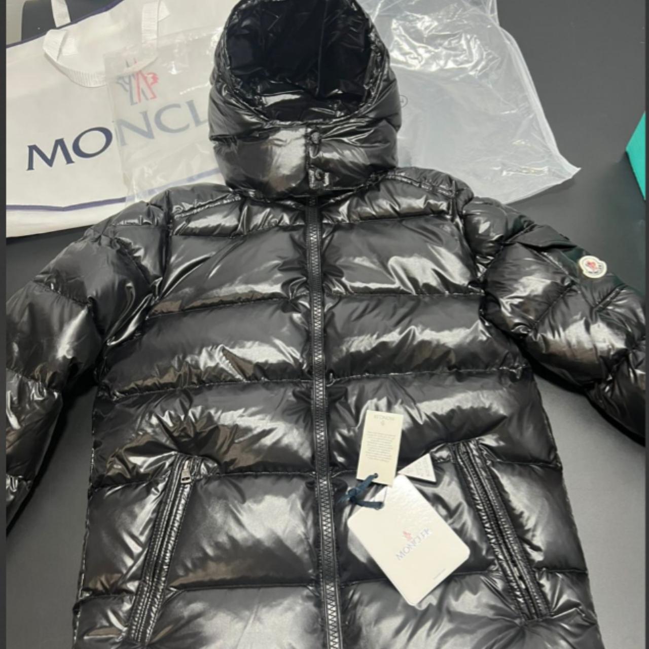 Black Moncler Maya Puffer Size L Nfc scans Dm me... - Depop