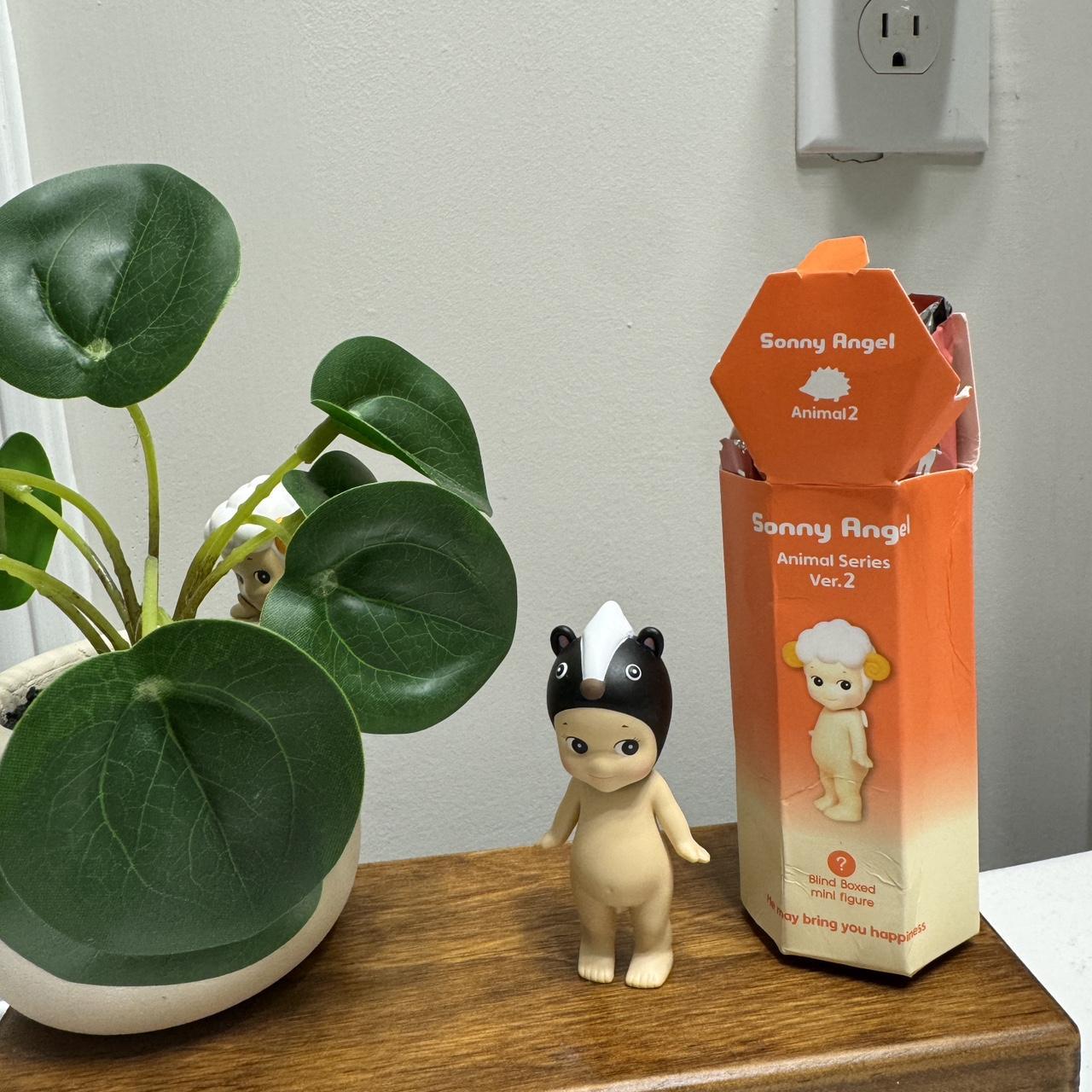 Skunk Sonny Angel 🦨 👼. New! Comes w/ box & foil... - Depop