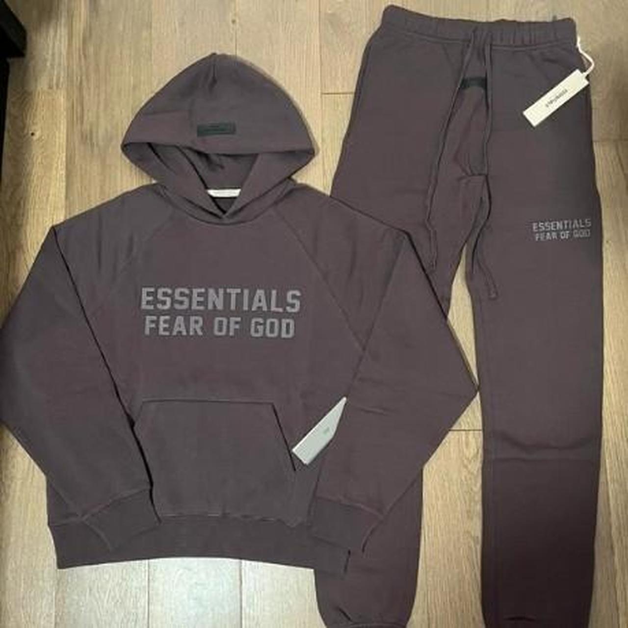SS23 Essential Plum Tracksuit size small - Depop