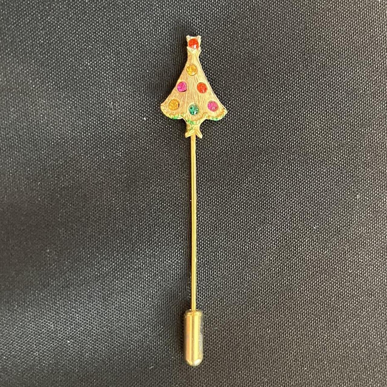 Vintage Christmas tree lapel pin. Bundle to save!... - Depop