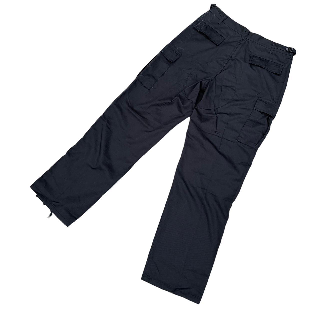 Army Military Black Tactical Patrol Cargo Pants. In... - Depop