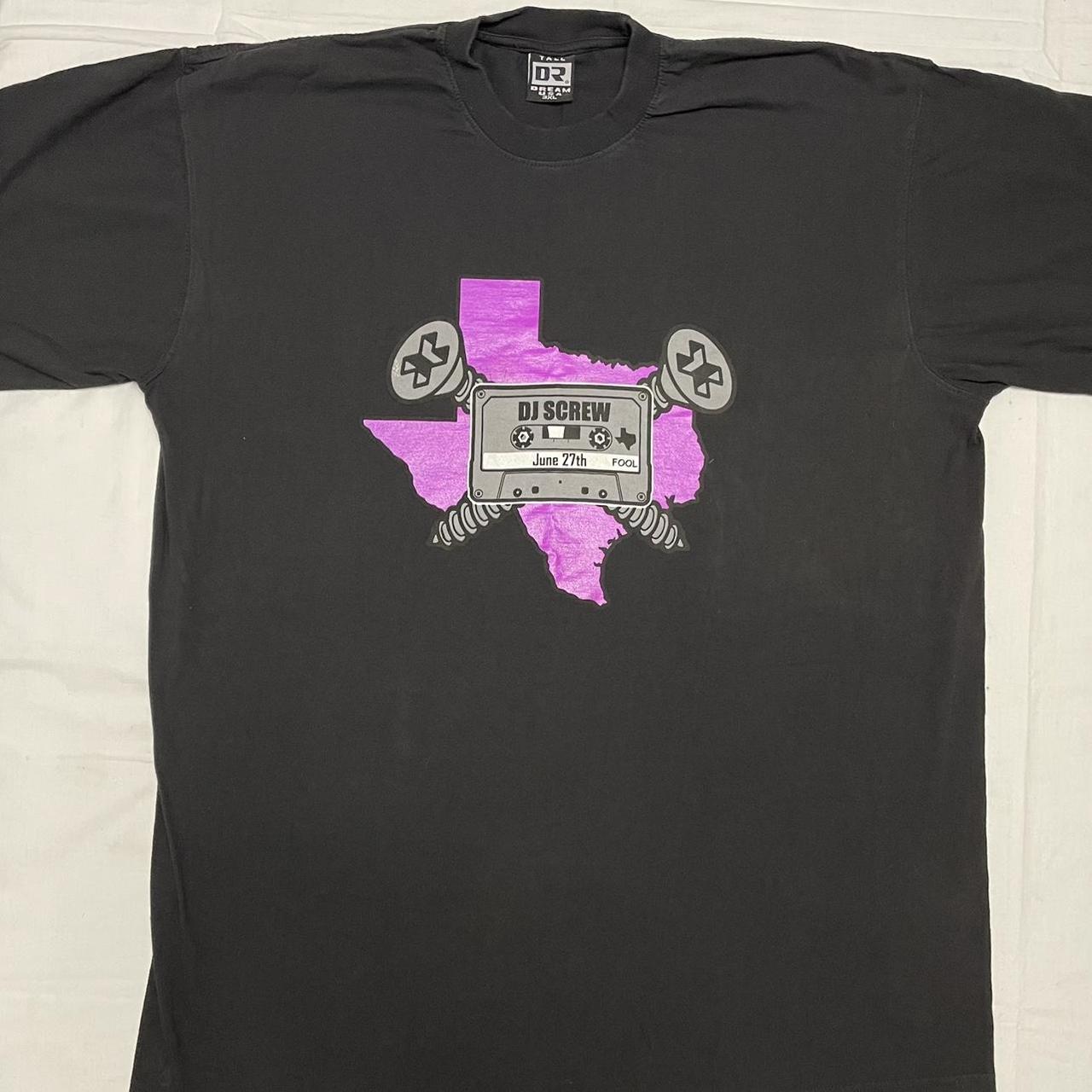 Dj Screw T-Shirt Size 3XL Tall Tee June 27th Gray... | Depop