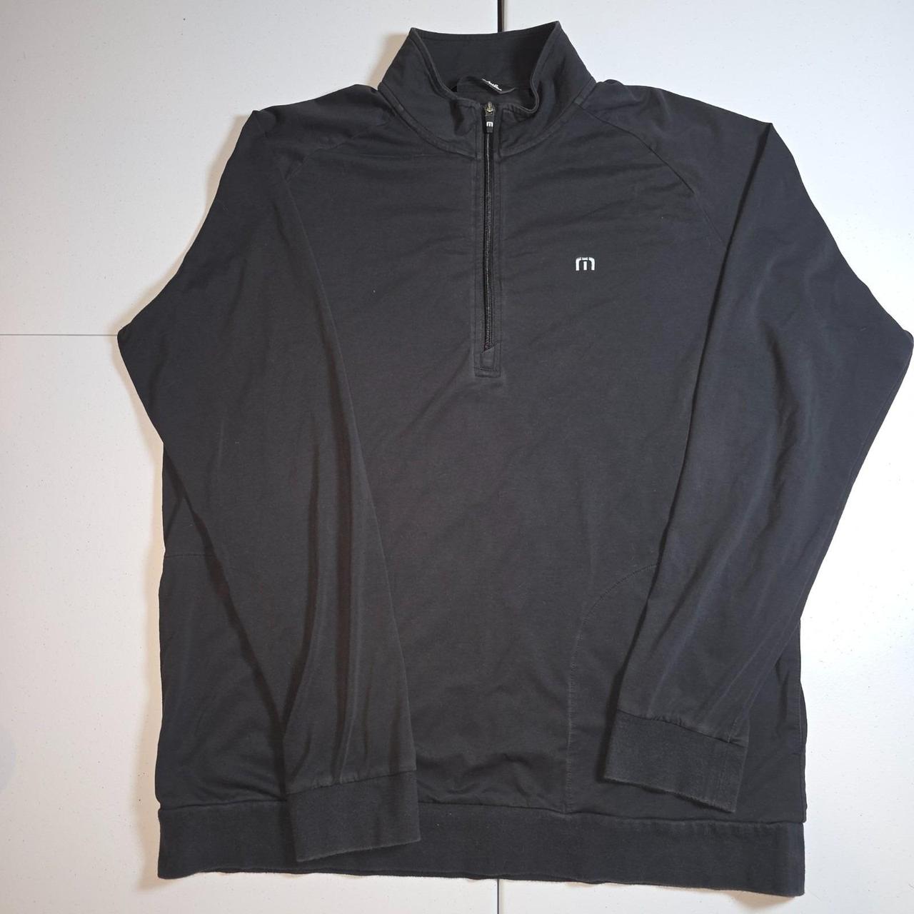 Travis Mathew 1/4 Zip Mens XL Charcoal Cloud... | Depop
