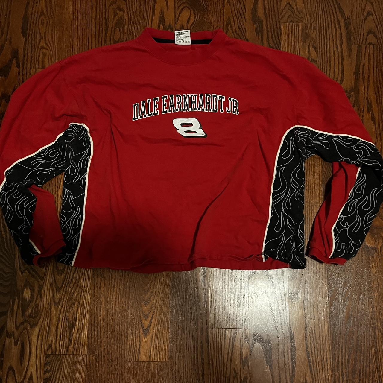 Red Dale Earnhardt Jr long sleeve shirt #NASCAR - Depop