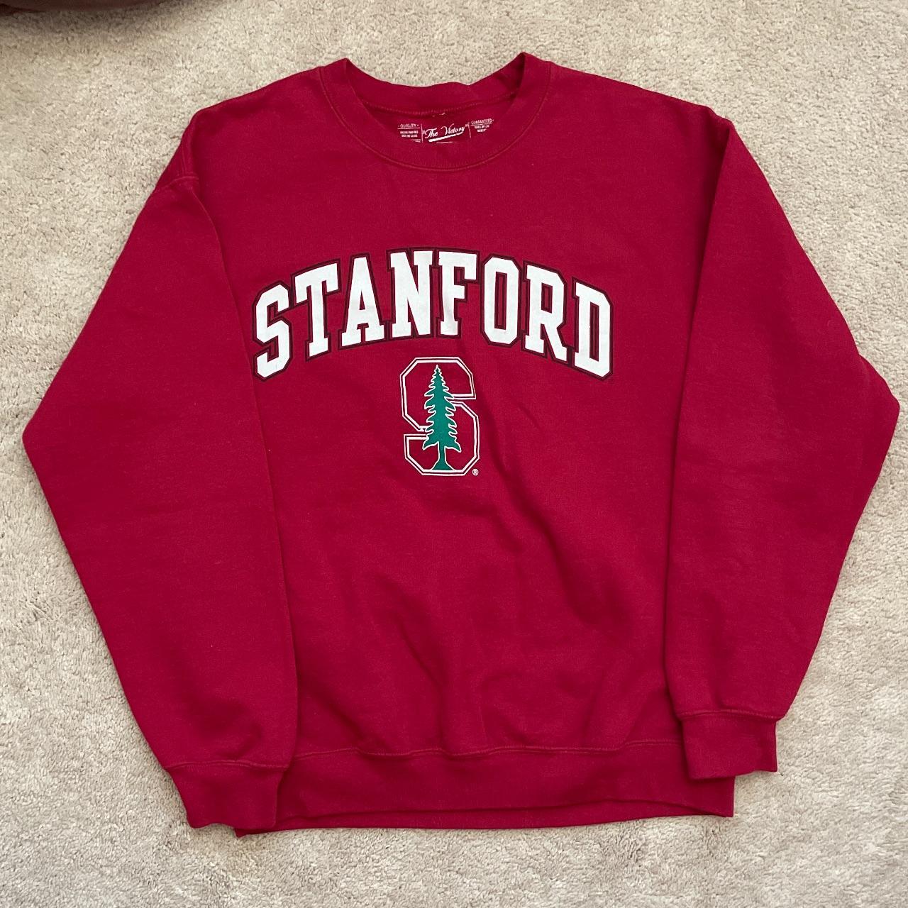 Stanford Red Crewneck - Depop