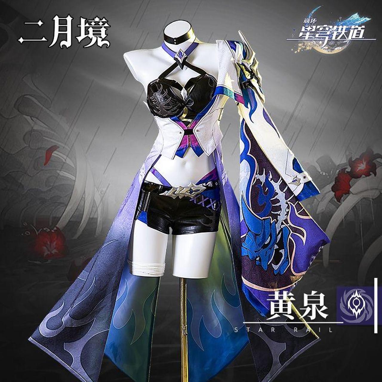 EzCosplay Honkai Star Rail Acheron Cosplay costume... | Depop