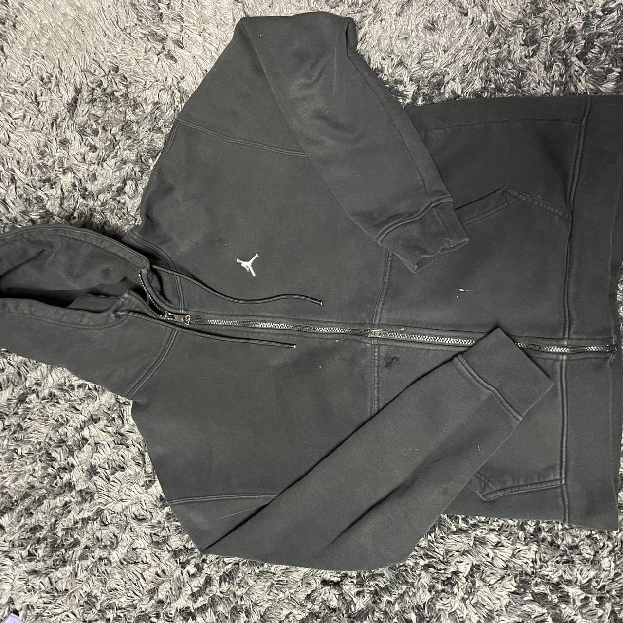 Jordan zip up LARGE a few flaws | Depop