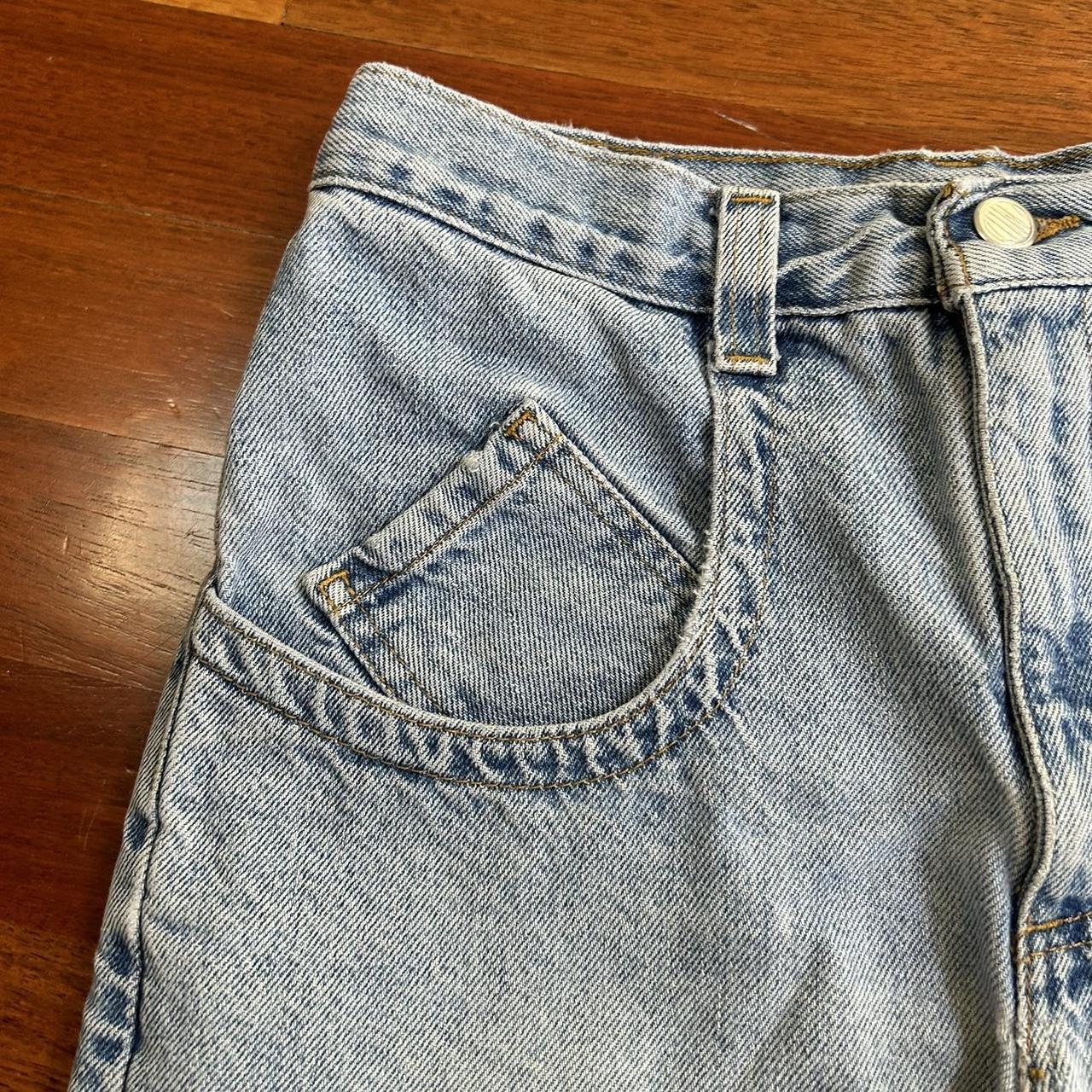 Jnco jorts embroidered Y2K affliction older brother... | Depop
