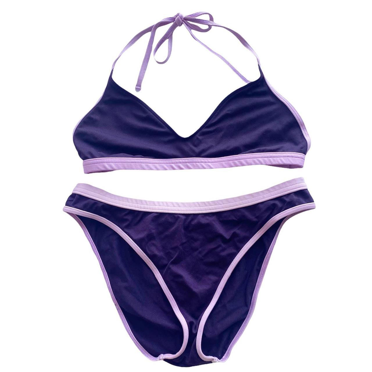 Mossimo Women's Purple Bikinis-and-tankini-sets | Depop