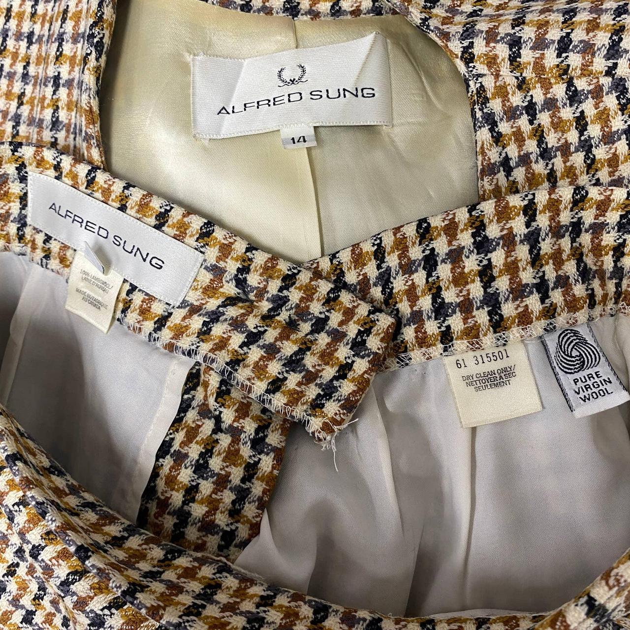 Alfred Sung Women's Suit | Depop