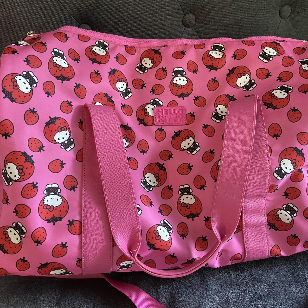 Hello Kitty Duffel Bag! #hellokitty #sanrio #duffel... - Depop