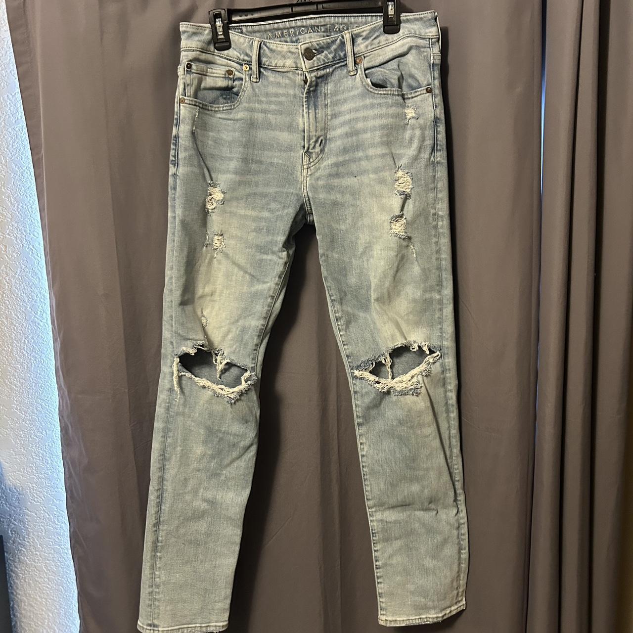 Men’s American Eagle Ripped Jeans - Size (33W x... | Depop