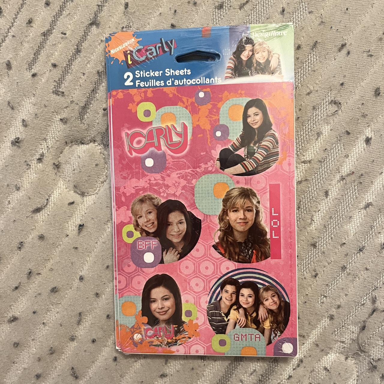 iCarly Nickelodeon 2 Sticker Sheets Brand new in... - Depop