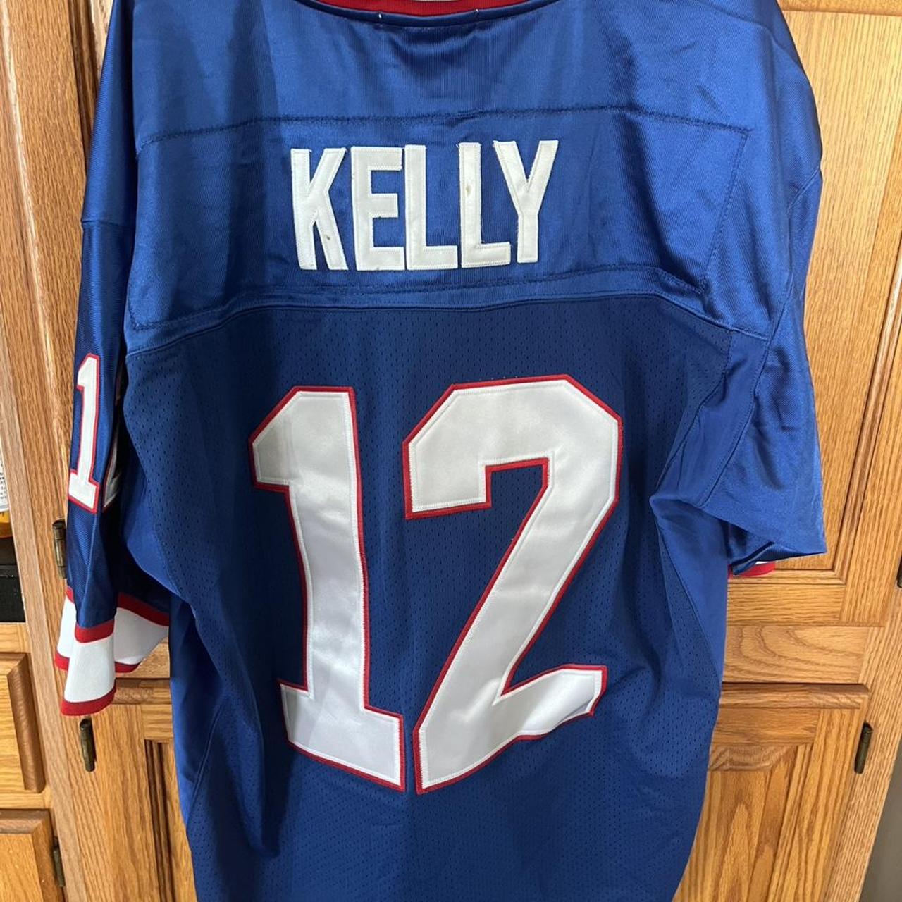 Jim Kelly 1994 Mitchell & Ness Buffalo Bills Men's... | Depop