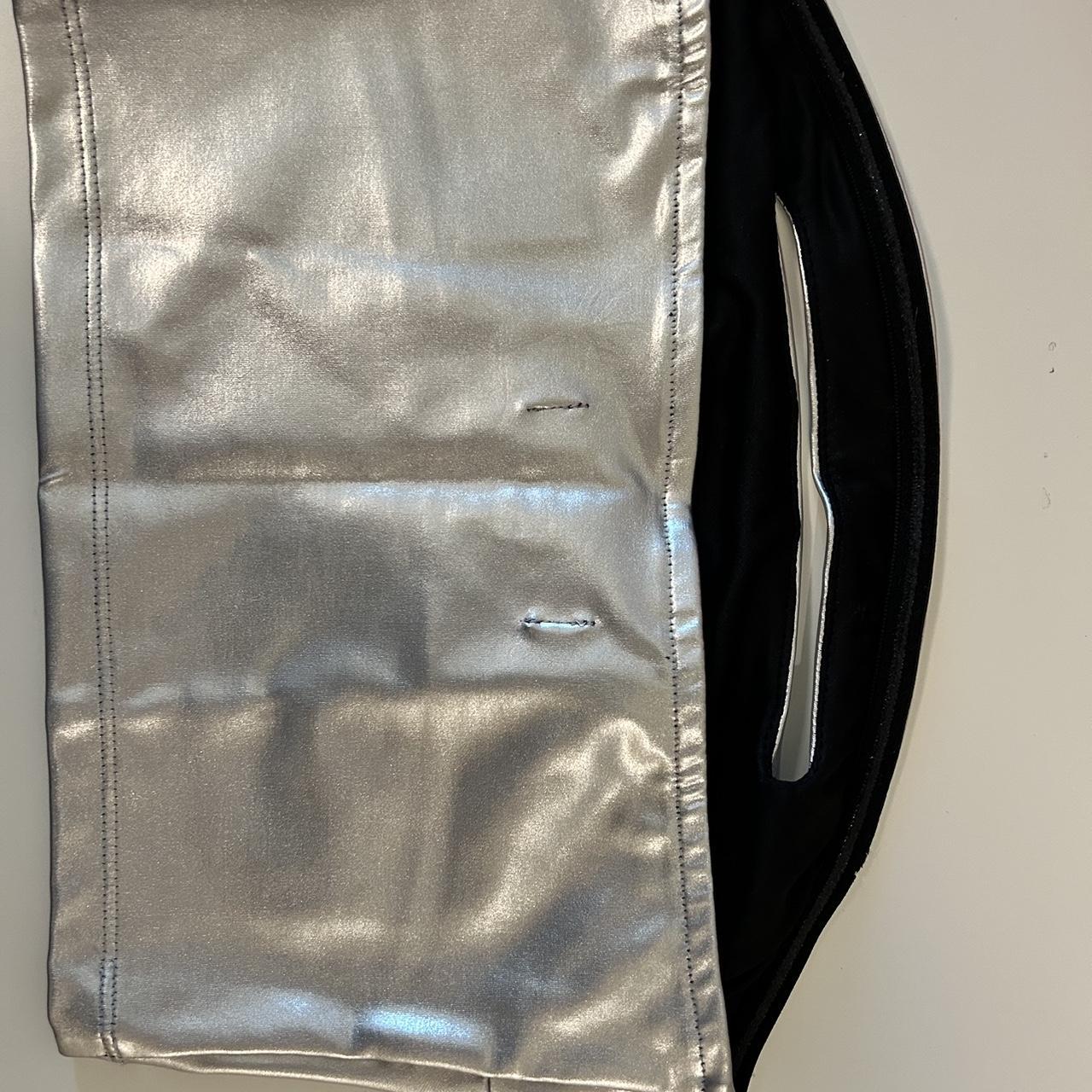 Urban outfitters silver metallic tube top in size xs | Depop