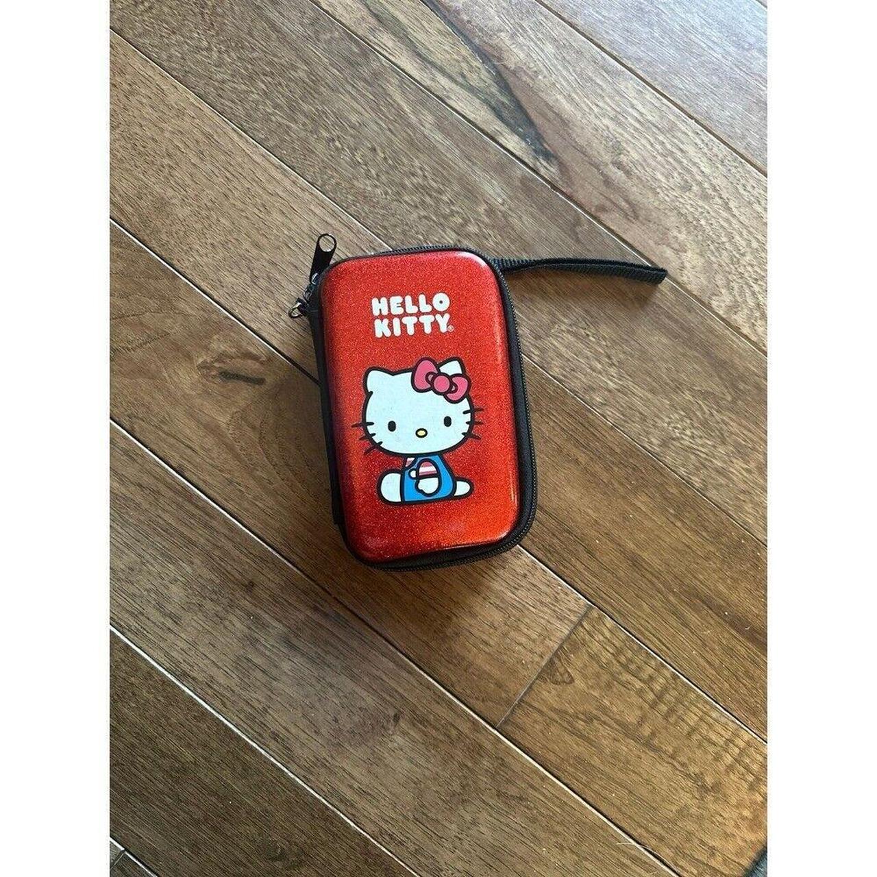 Hello Kitty Glitter Nintendo DSi DSL Case Red Hello... | Depop