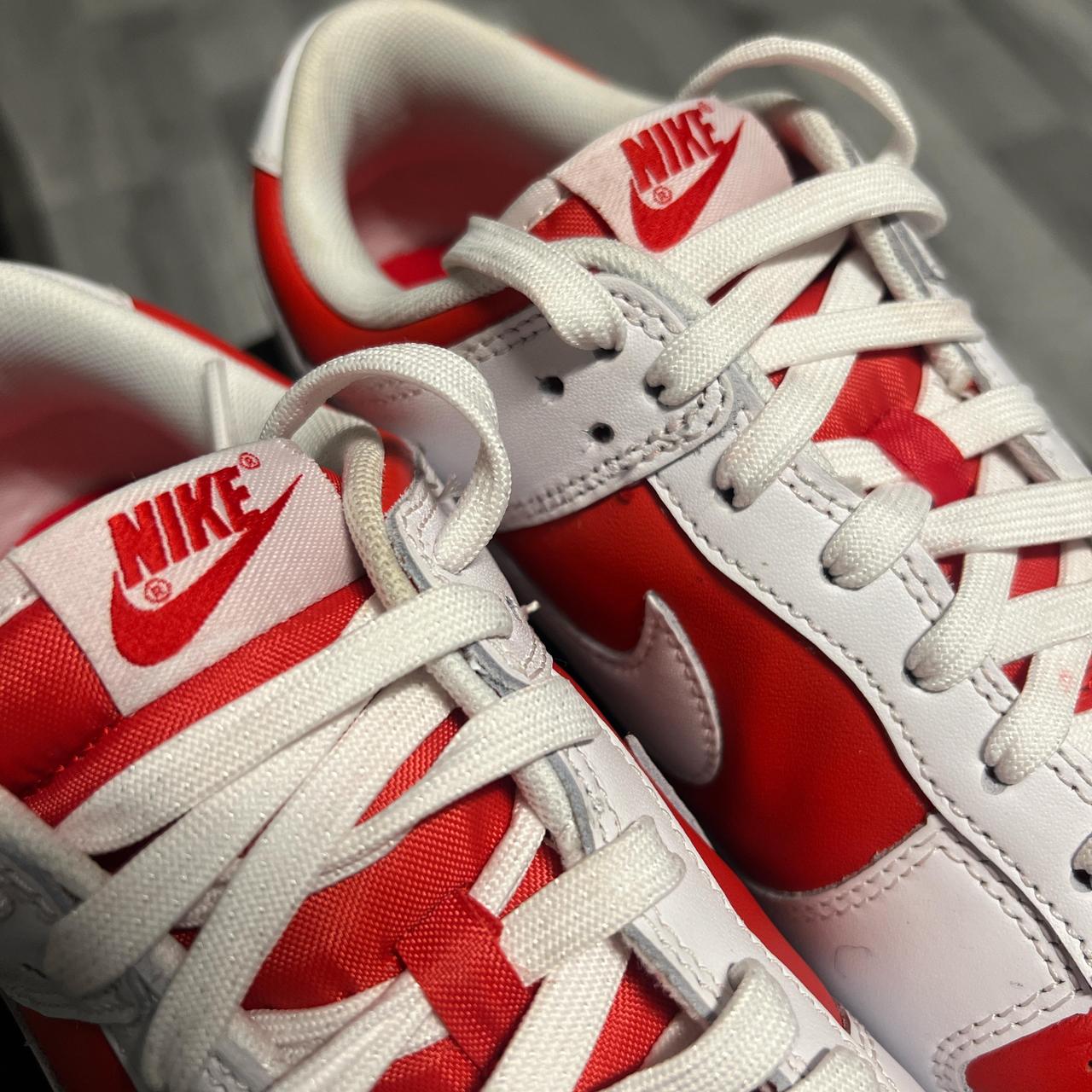 2021 Dunk Low 'Championship Red' #sneakers #hypebeast - Depop