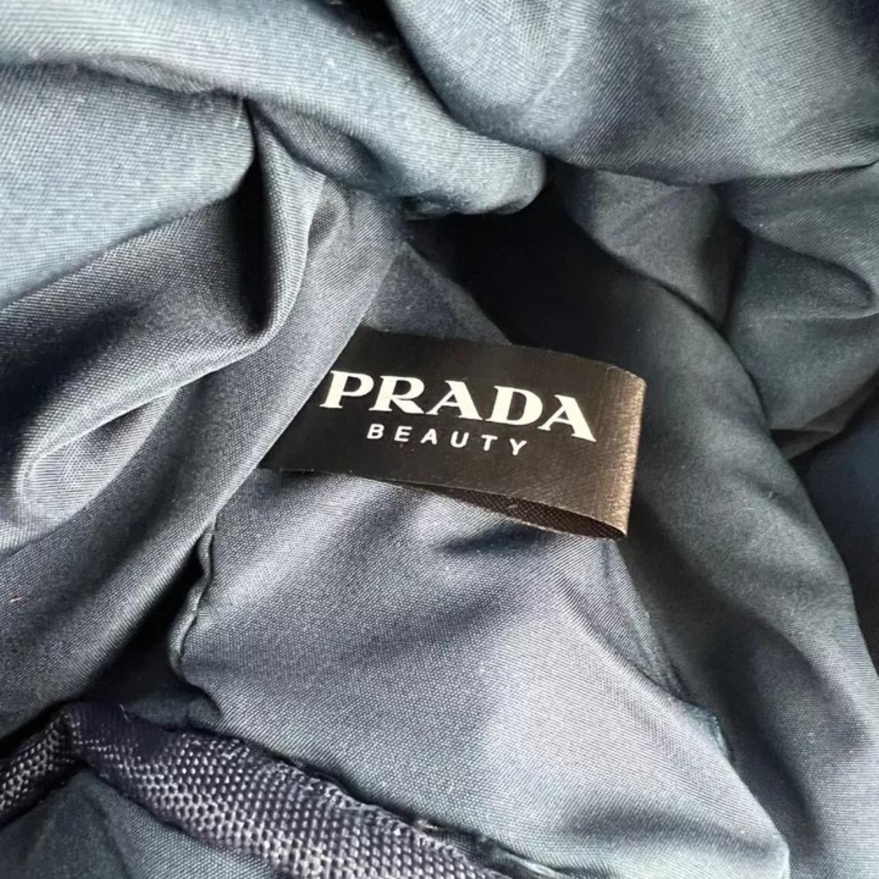 Prada Blue Poly Sling Duffle Bag Pre-Owned 100%... - Depop