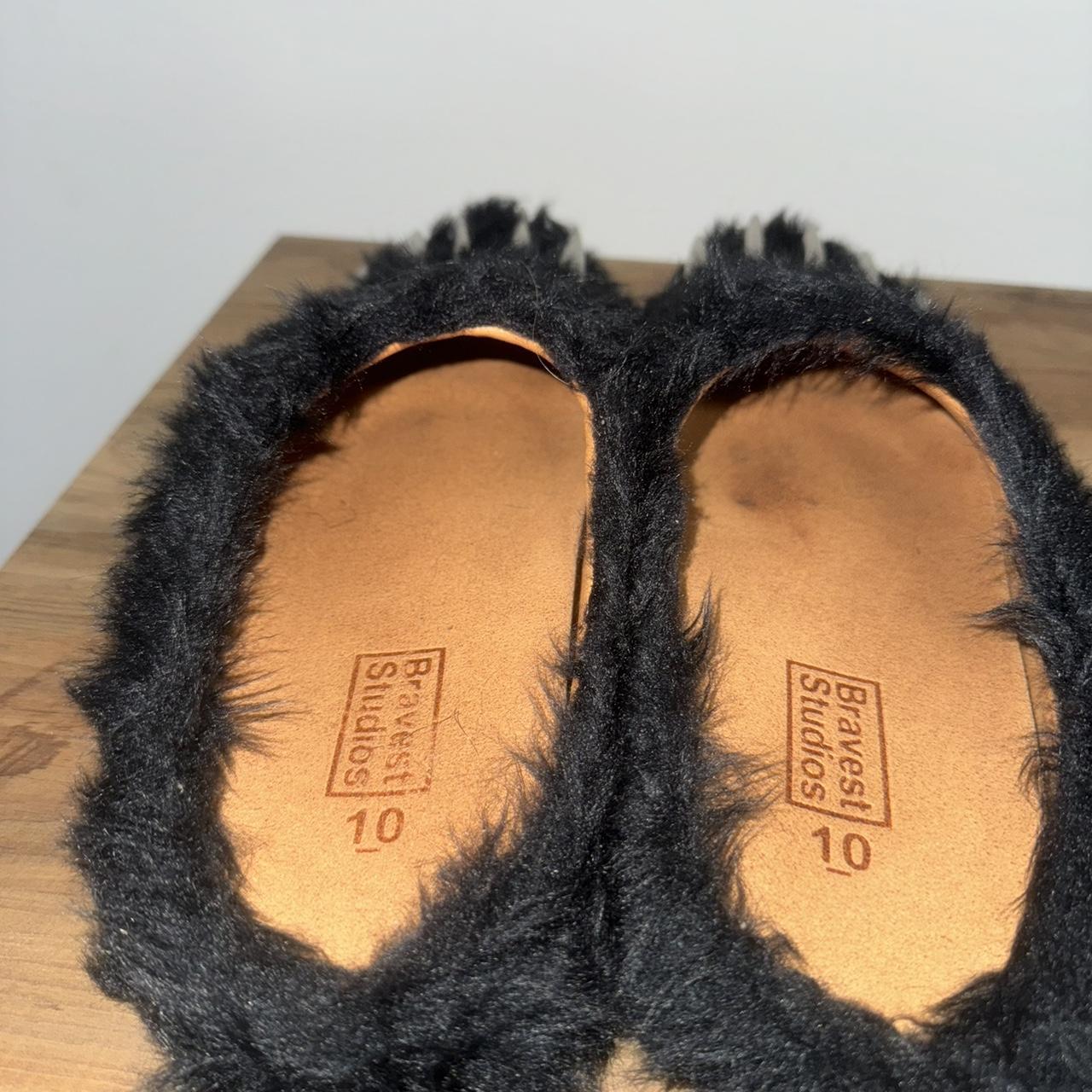 Bravest Studios Fur Bear Claws Slides Comfortable... - Depop