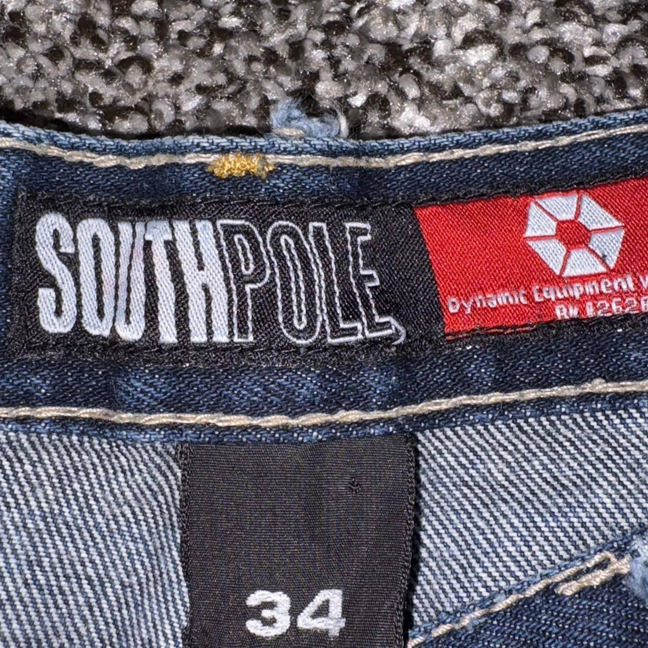 South Pole red tags Embroidered back pocket Very... - Depop