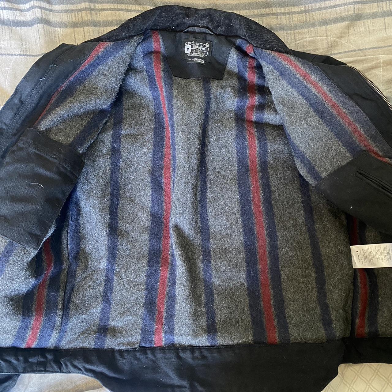 •Carhartt Men’s Blanket Lined Detroit Jacket -... | Depop