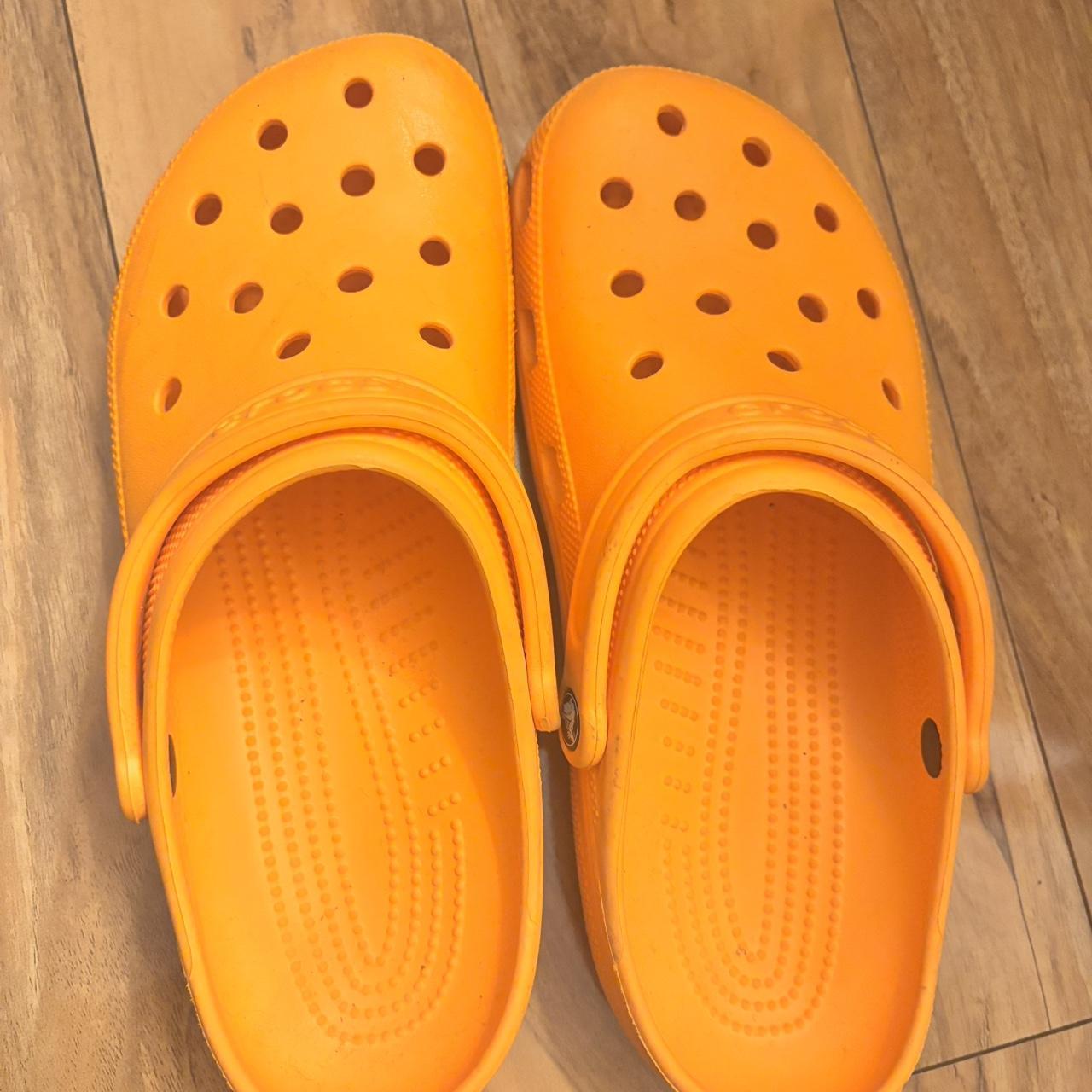 Orange Crocs Classic Clogs #crocs #clogs - Depop