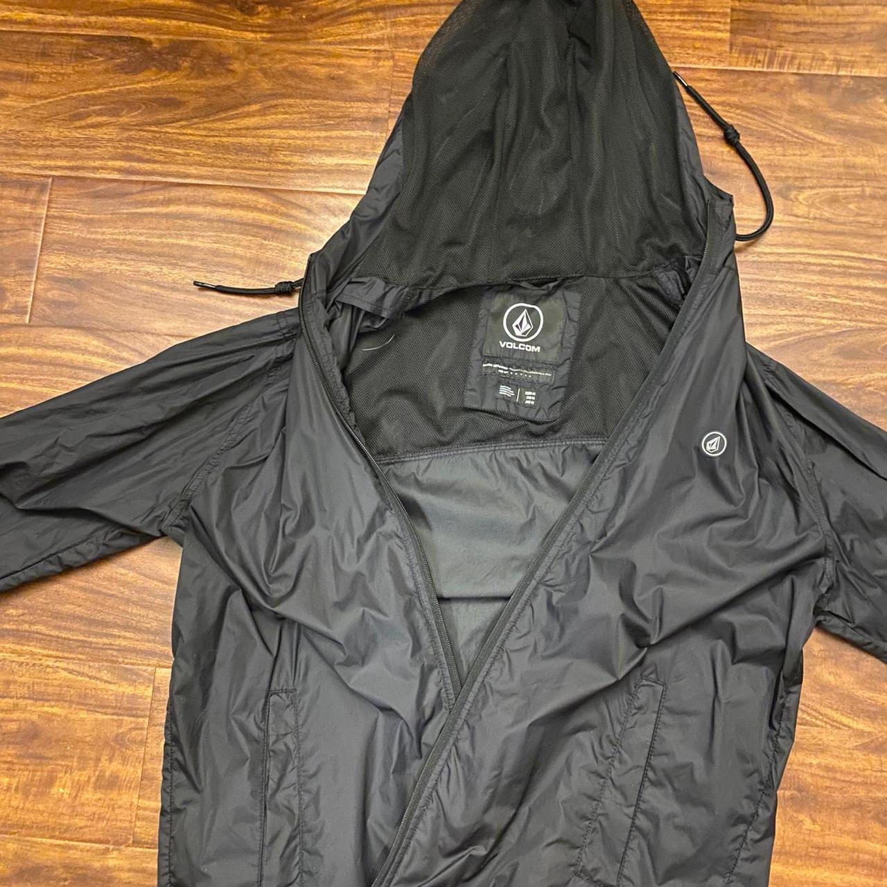 Volcom black windbreaker jacket #skater Water... - Depop