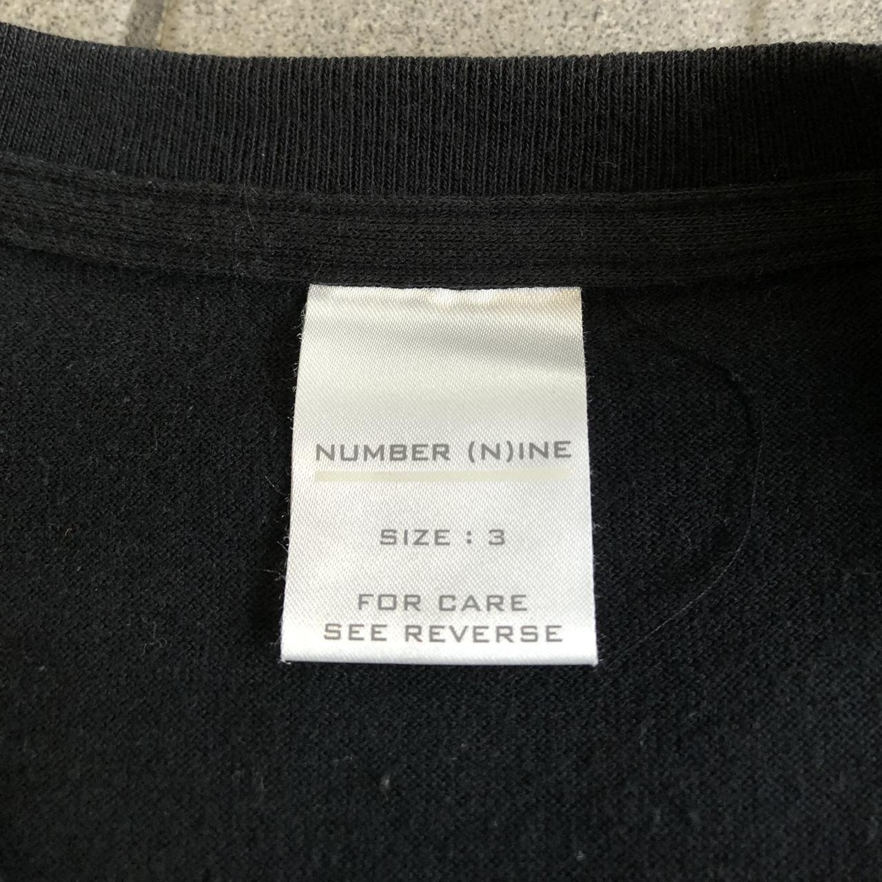 2000’s Number Nine Nagoya t-shirt Size 3 (Fits M-L... - Depop