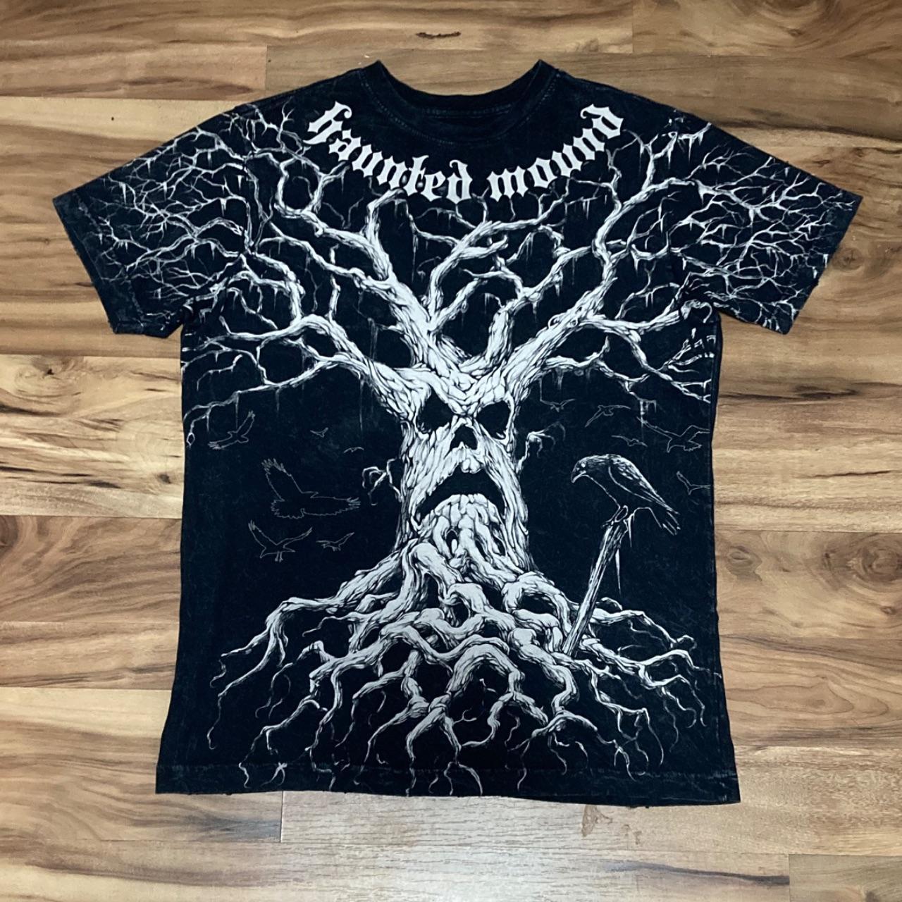 affliction sematary haunted mound harold tee rare... - Depop