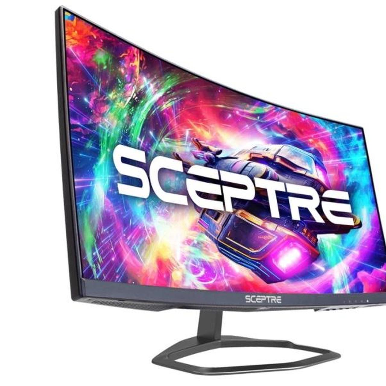 32" Sceptre Curved LED monitor with 3840x2160... - Depop