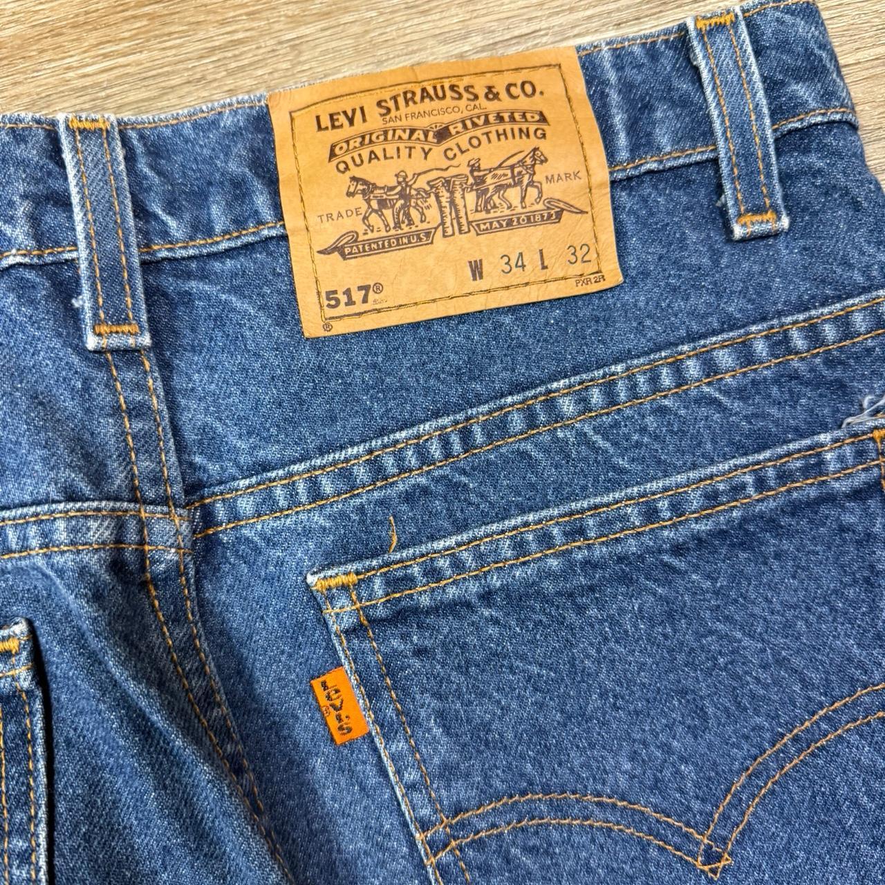 Vintage 90’s Levi Orange Tab 517 Bootcut... | Depop