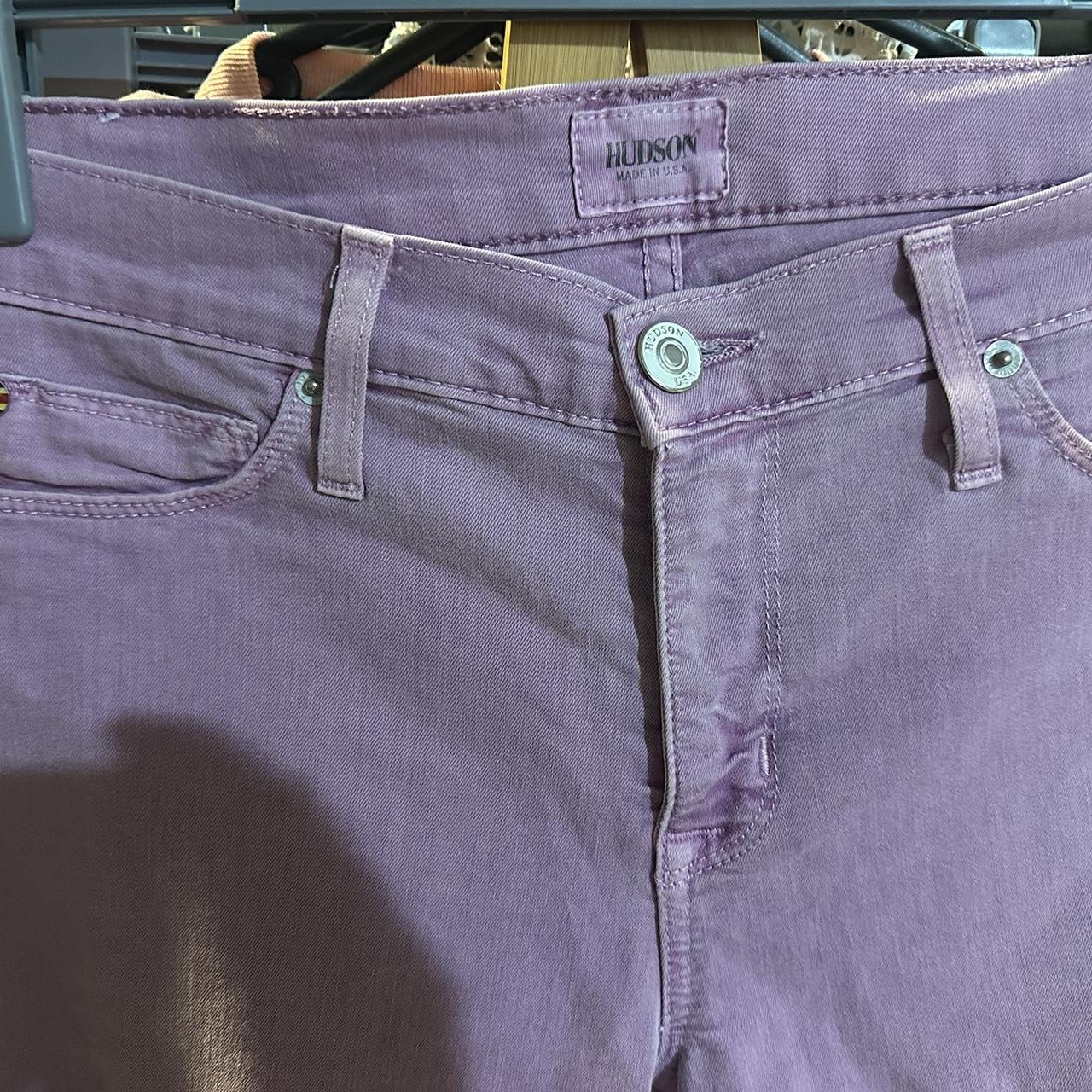 Purple Hudson skinny jeans #skinnyjeans Nico mid... | Depop