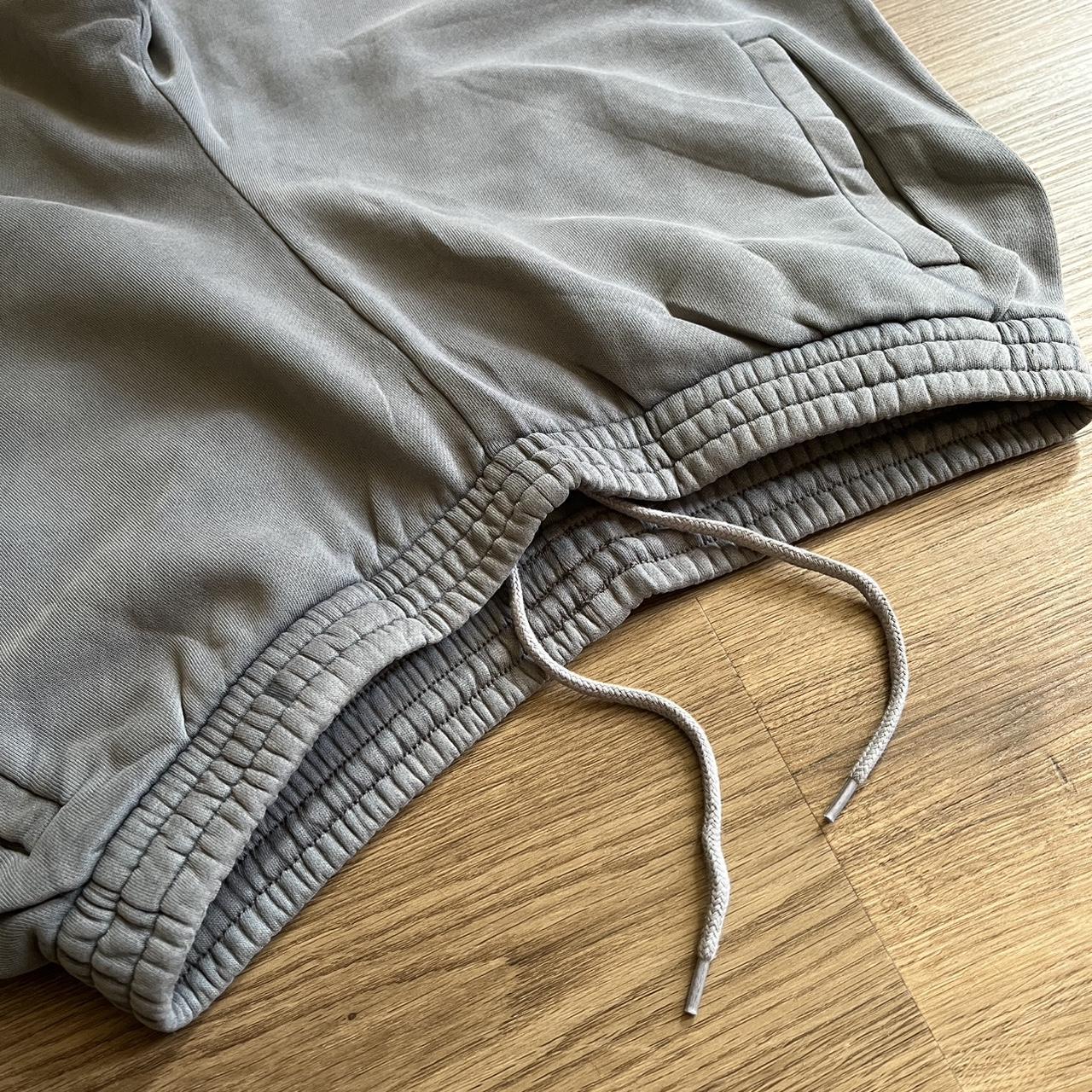 YGEBB Wide Leg Double Layered Sweatpants Poetic Grey... | Depop