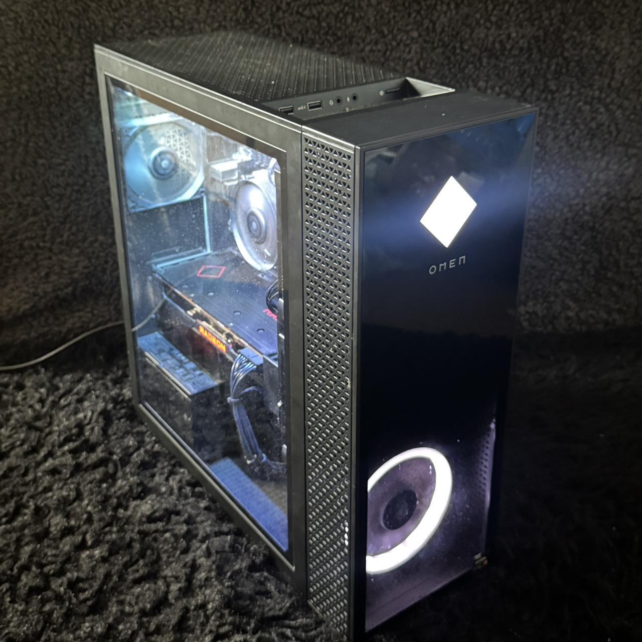 HP OMEN 30L Gaming Desktop, AMD Ryzen 7 5800X... | Depop