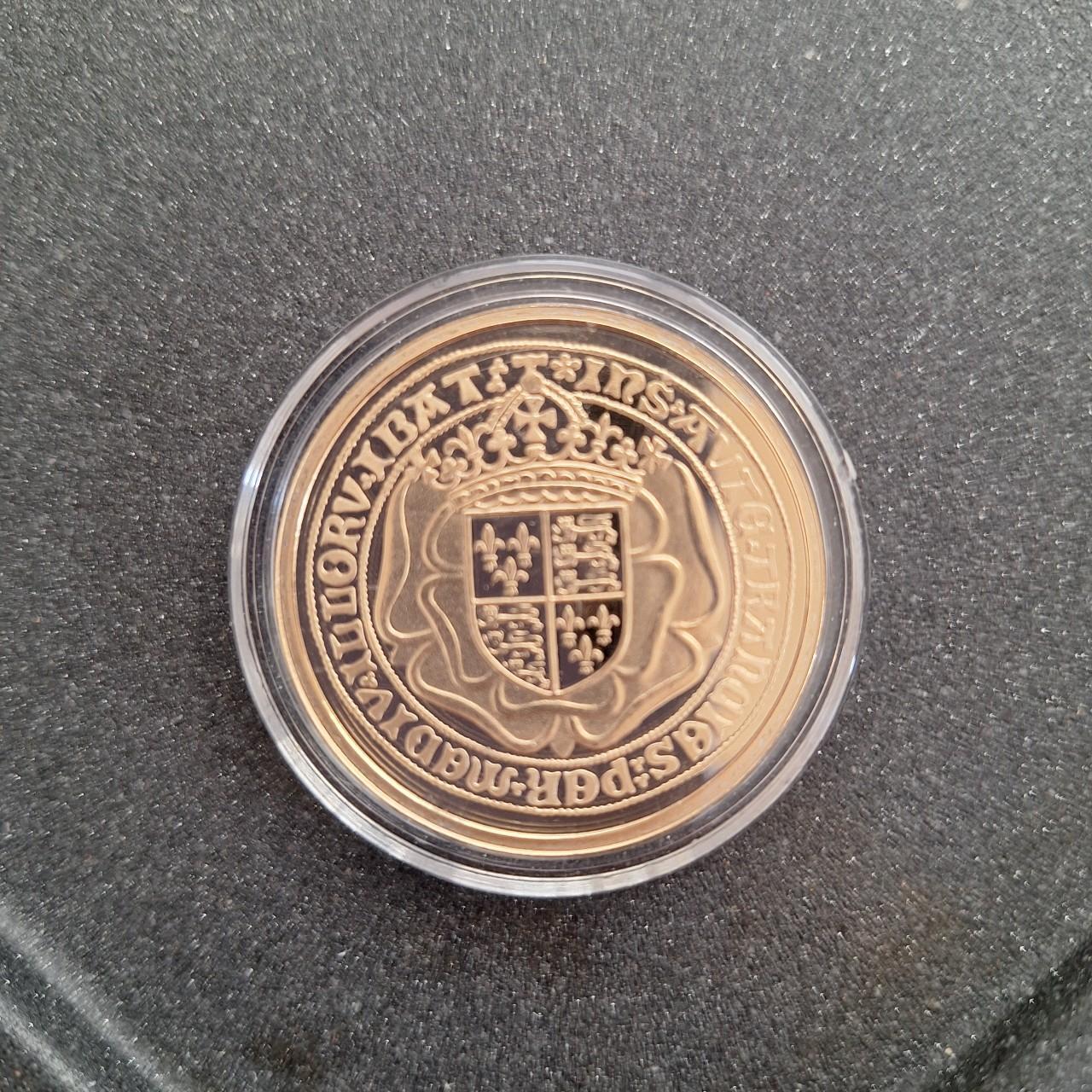 1489 Henry VII Gold Sovereign Commemorative coin... - Depop