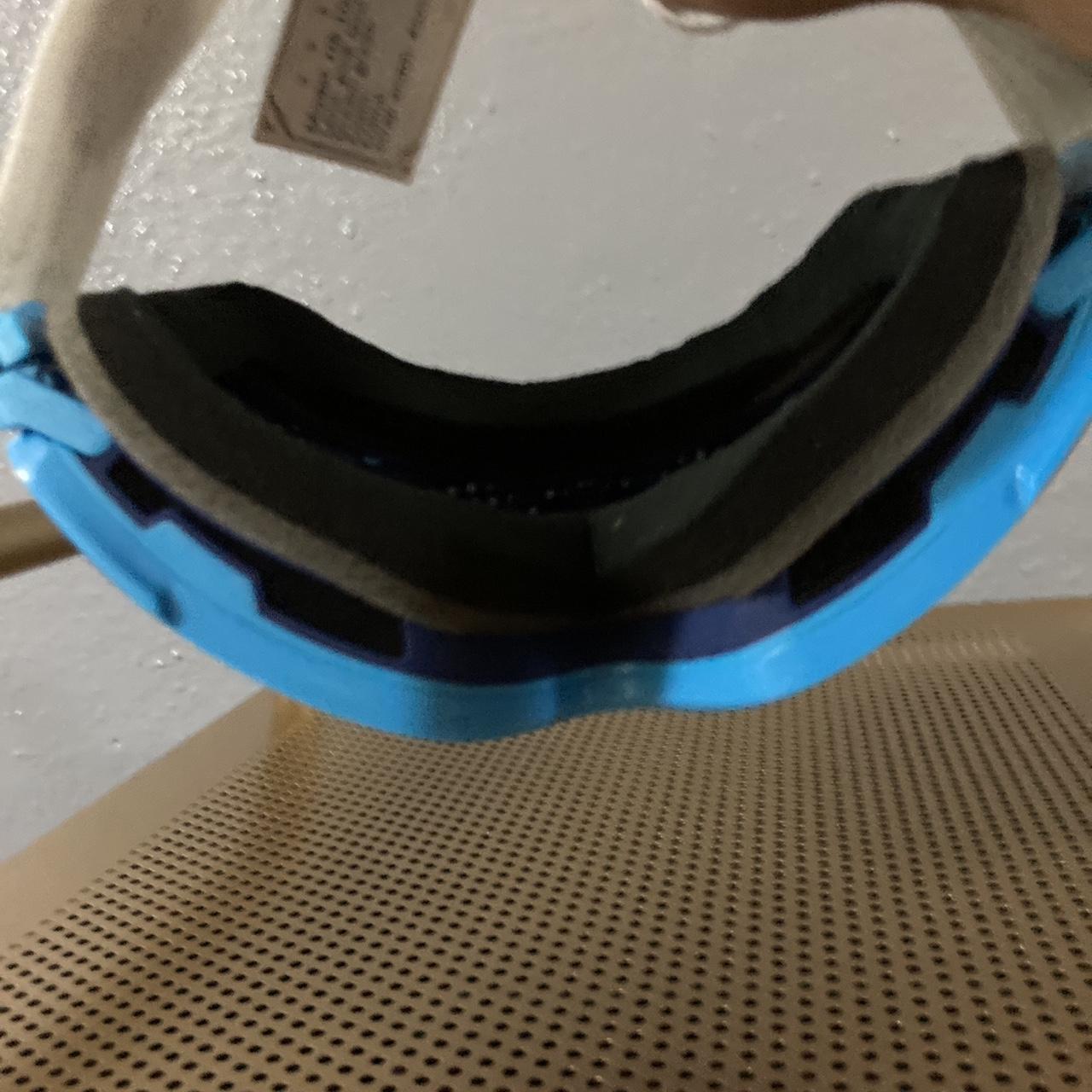 Blue and blacks goggles with a streetwear vibe. New... | Depop