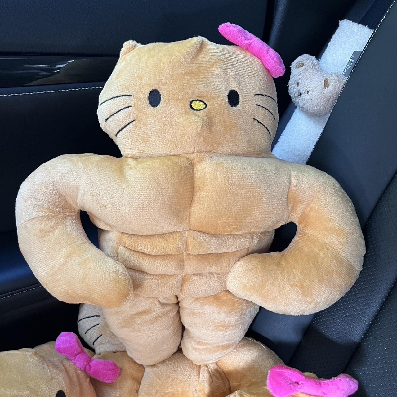 Hello kitty Muscle Plush 30CM PRICE... - Depop