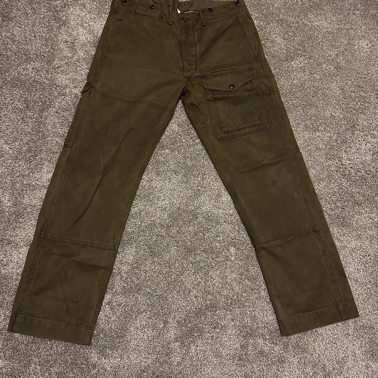 RRL field chinos with a unique, heavy duty fabric... - Depop