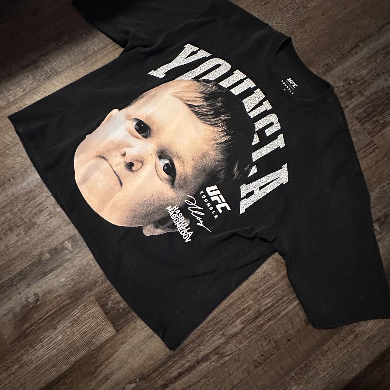 Hasbulla UFC youngla cropped shirt Fast shipping -... | Depop