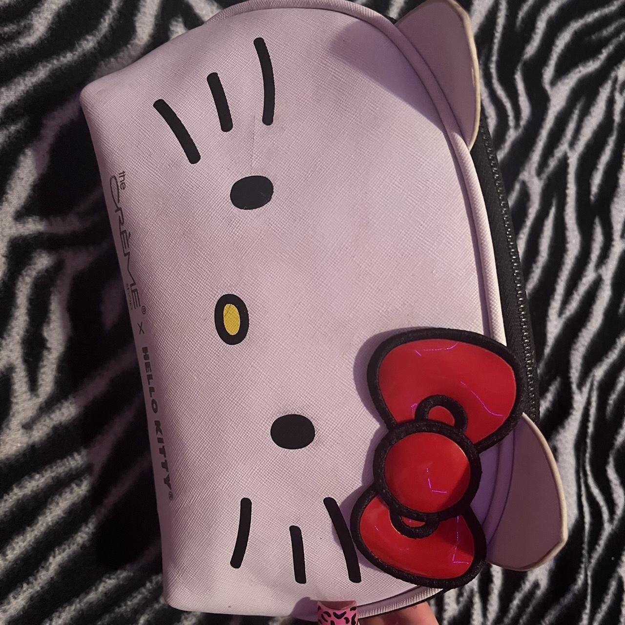 CREME Hello Kitty makeup bag #makeupbag #hellokitty... - Depop