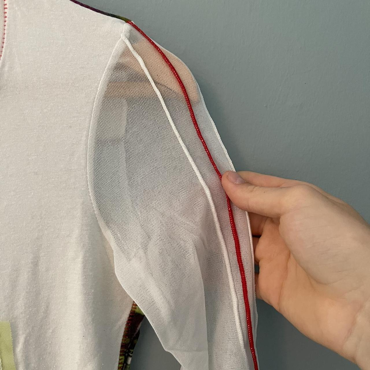 The cutest ever French size 6 patterned long sleeve... - Depop